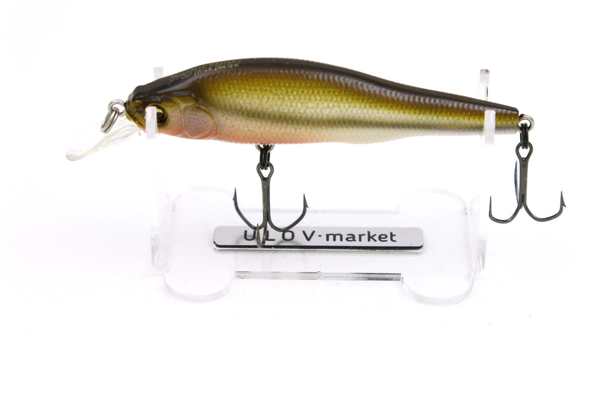 Воблер MEGABASS X-80 Trick Darter Minnow 80SP 10.5г Загл.1.0-1.2м #Hakusei glitter kawamutsu