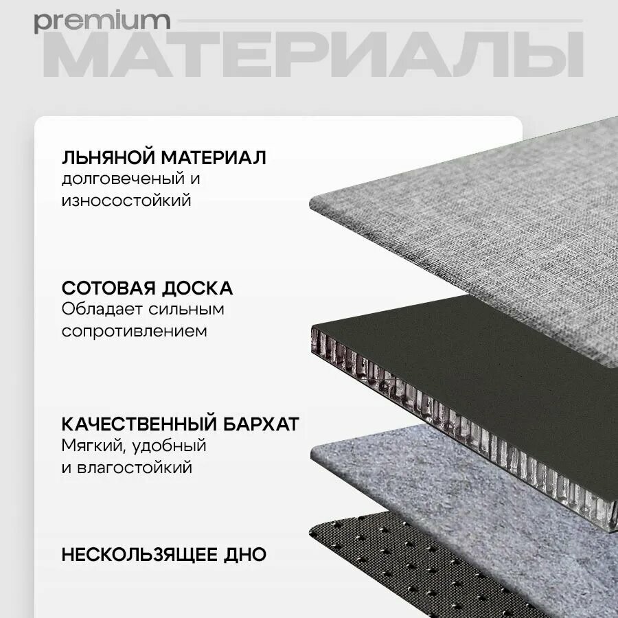 Домик для животных，Двухуровневый лежак для кошек и собак домик синтетика ткань — фото 1