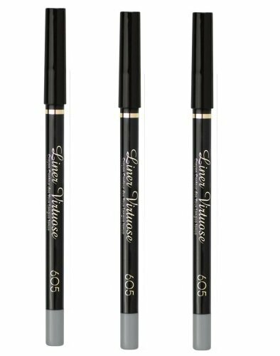 Карандаш для глаз Vivienne Sabo устойчивый гелевый Gel Eye pencil, Crayon Contour des Yeux Liner Virtuose тон 605 , 3 шт