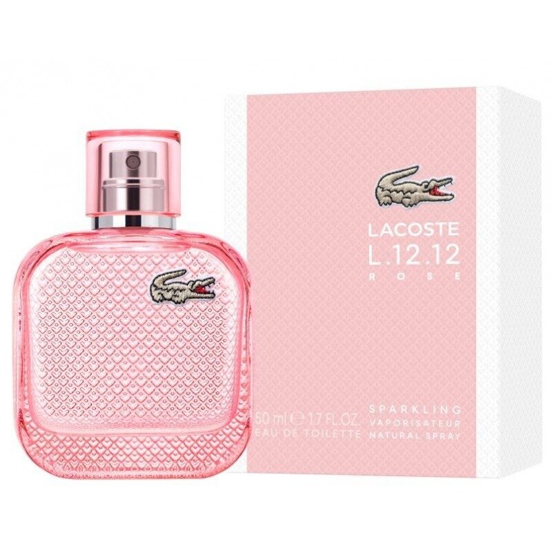 Lacoste L.12.12 Rose Sparkling 50 мл, Туалетная вода женская