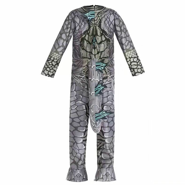 Костюм Годзиллы, для Хэллоуина, детский, 110 см