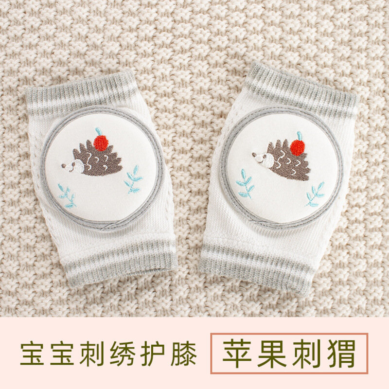 Наколенники "ins baby net", летние, для ползания, детские, защитные, цвет "Яблочный ежик"