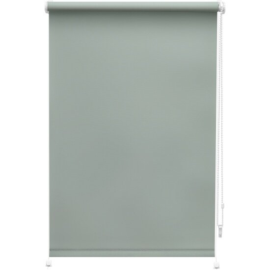 Рулонная штора Decofest Блэкаут Омега Фисташковый 075x160 Мини