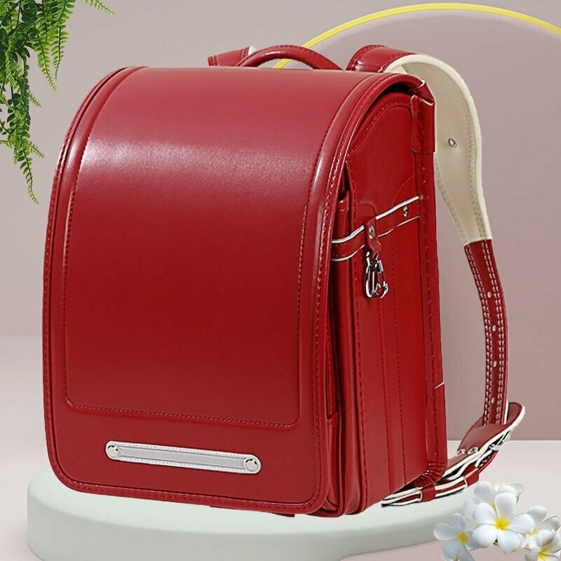 Pюкзак школьный для детская, кожаный, японский стиль