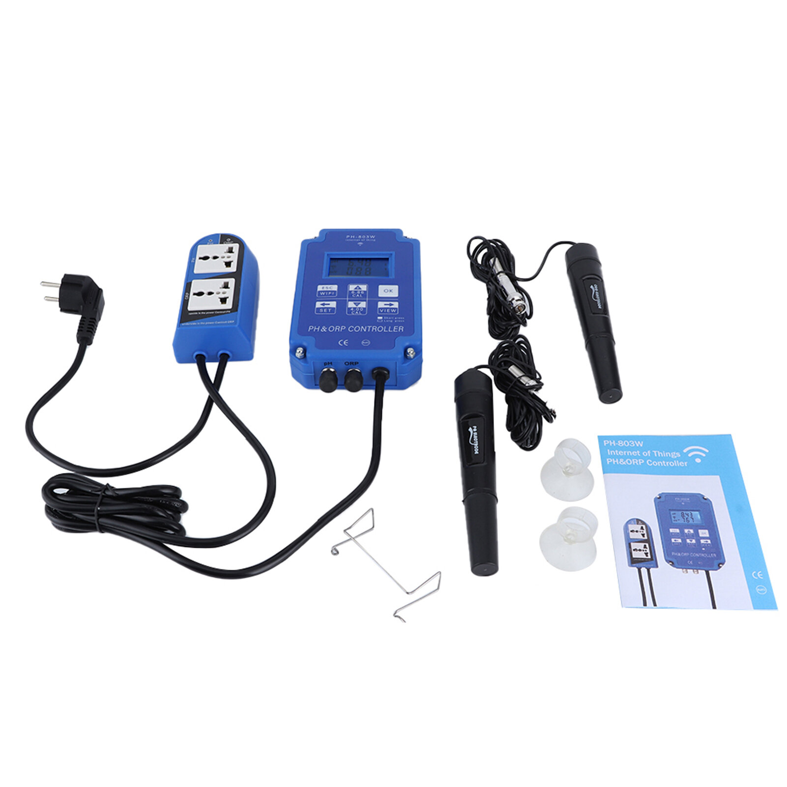 PH -803W Wi -Fi ORP/PH -метр контроллер онлайн -монитор качества воды ± 10% 50/60 Гц