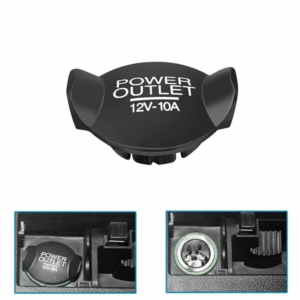 1 шт. универсальная автомобильная розетка питания 12 в с крышкой для прикуривателя