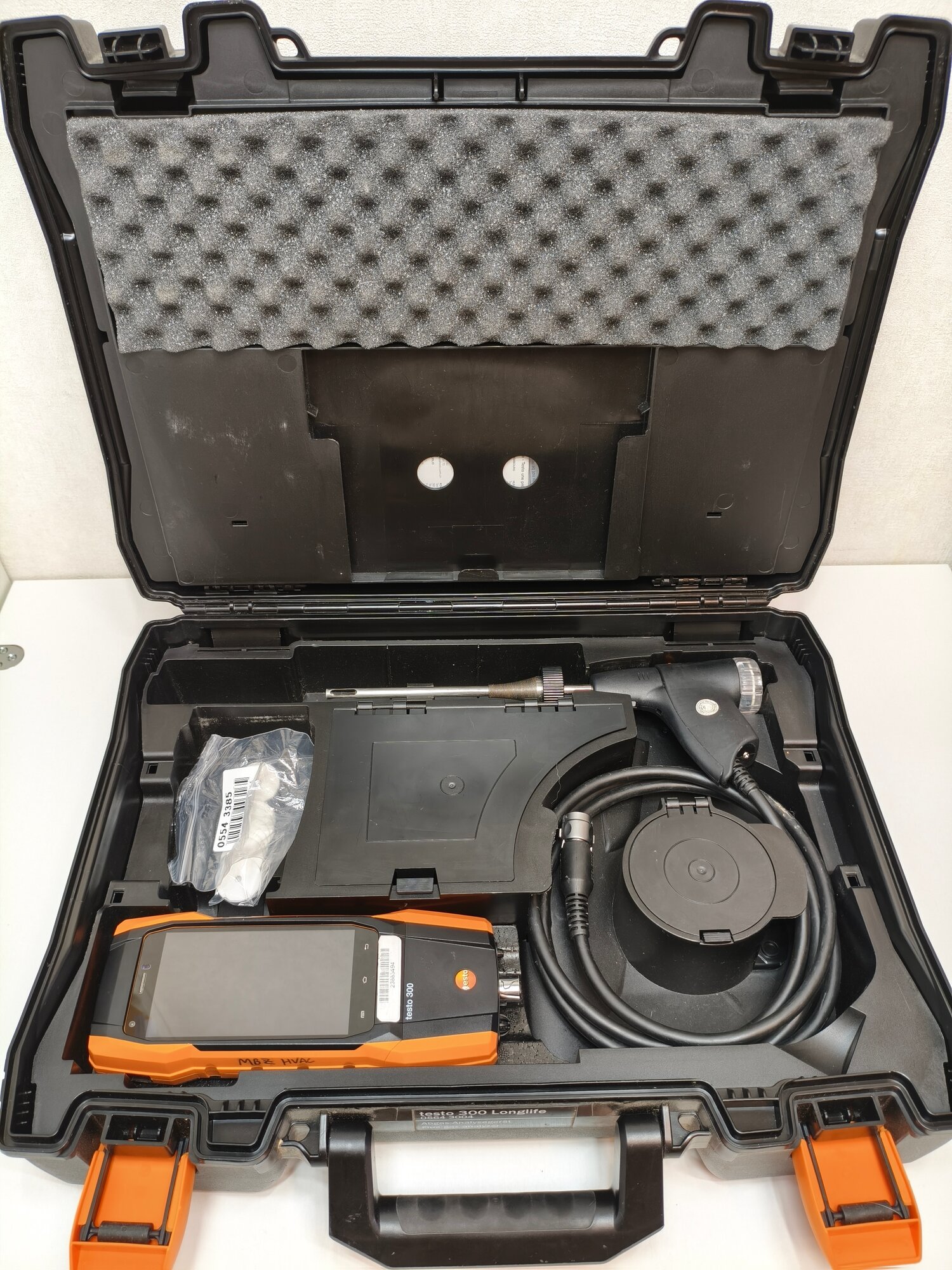 Анализатор дымовых газов Testo 300 Longlife с тремя сенсорами O2, NO, со с H2-компенсацией до 30 000 ppm