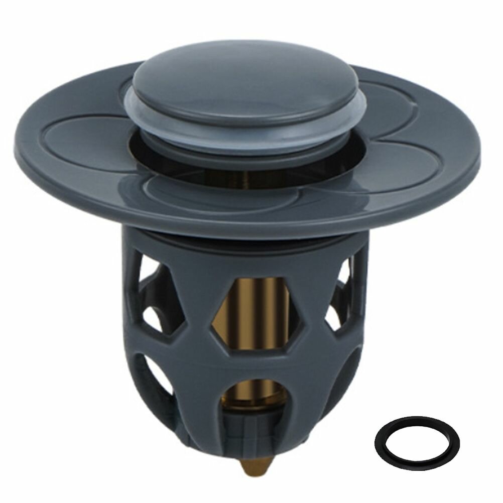 Заглушка для раковины из нержавеющей стали, универсальная сливная пробка для раковины на столешнице, для ванной комнаты и кухни, устойчивая к коррозии и простая установка