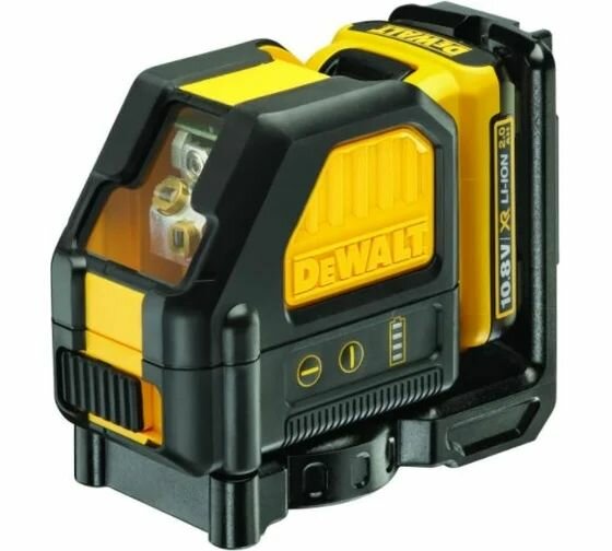 Самовыравнивающийся линейный красный лазерный уровень DeWALT DCE088D1R