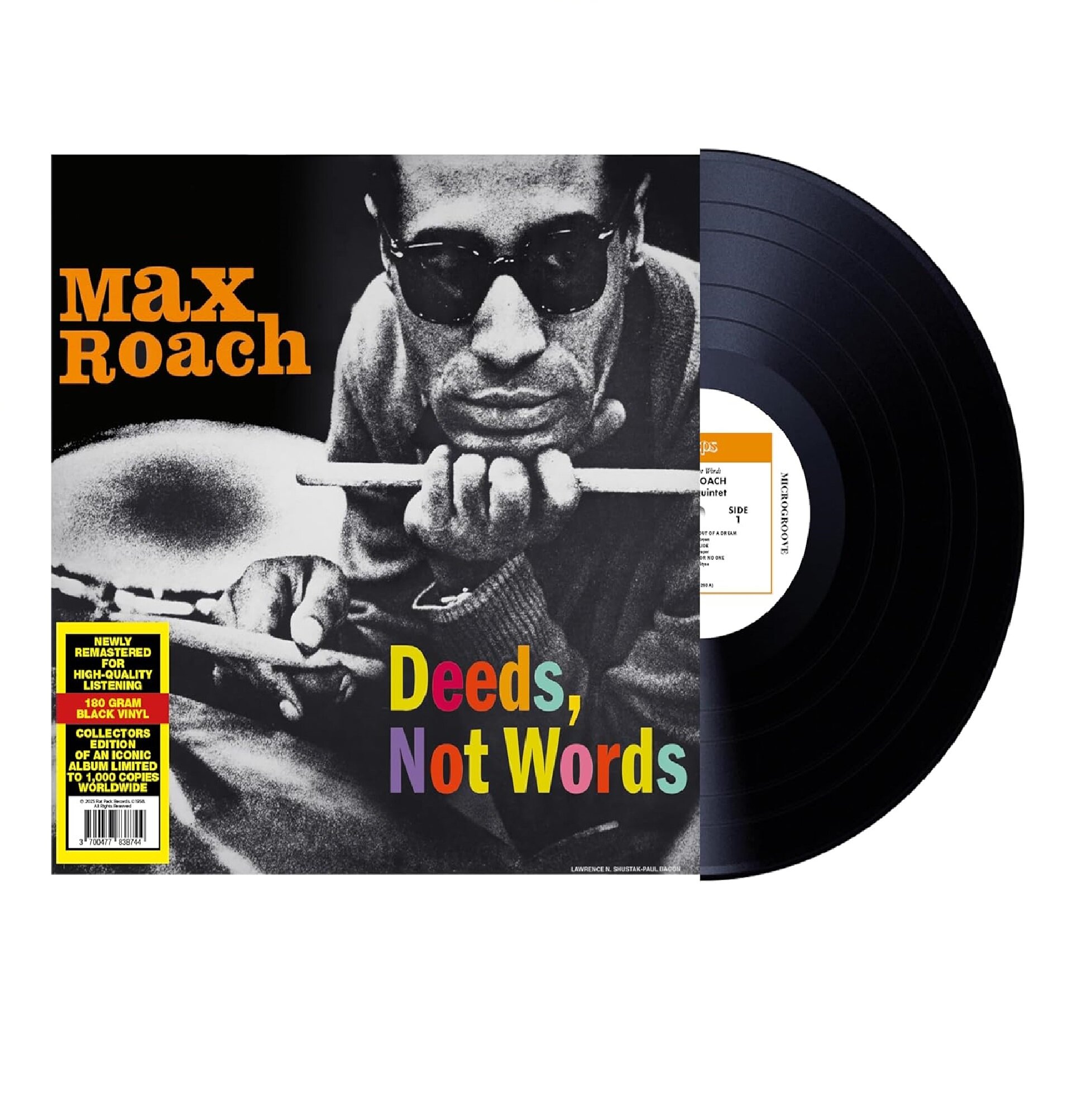 Roach Max "Виниловая пластинка Roach Max Deeds, Not Words"