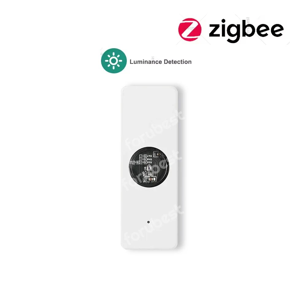 Умный датчик яркости Tuya Zigbee, обнаружение света, датчик яркости и освещенности, автоматизация умного дома, шкафы с умной жизнью