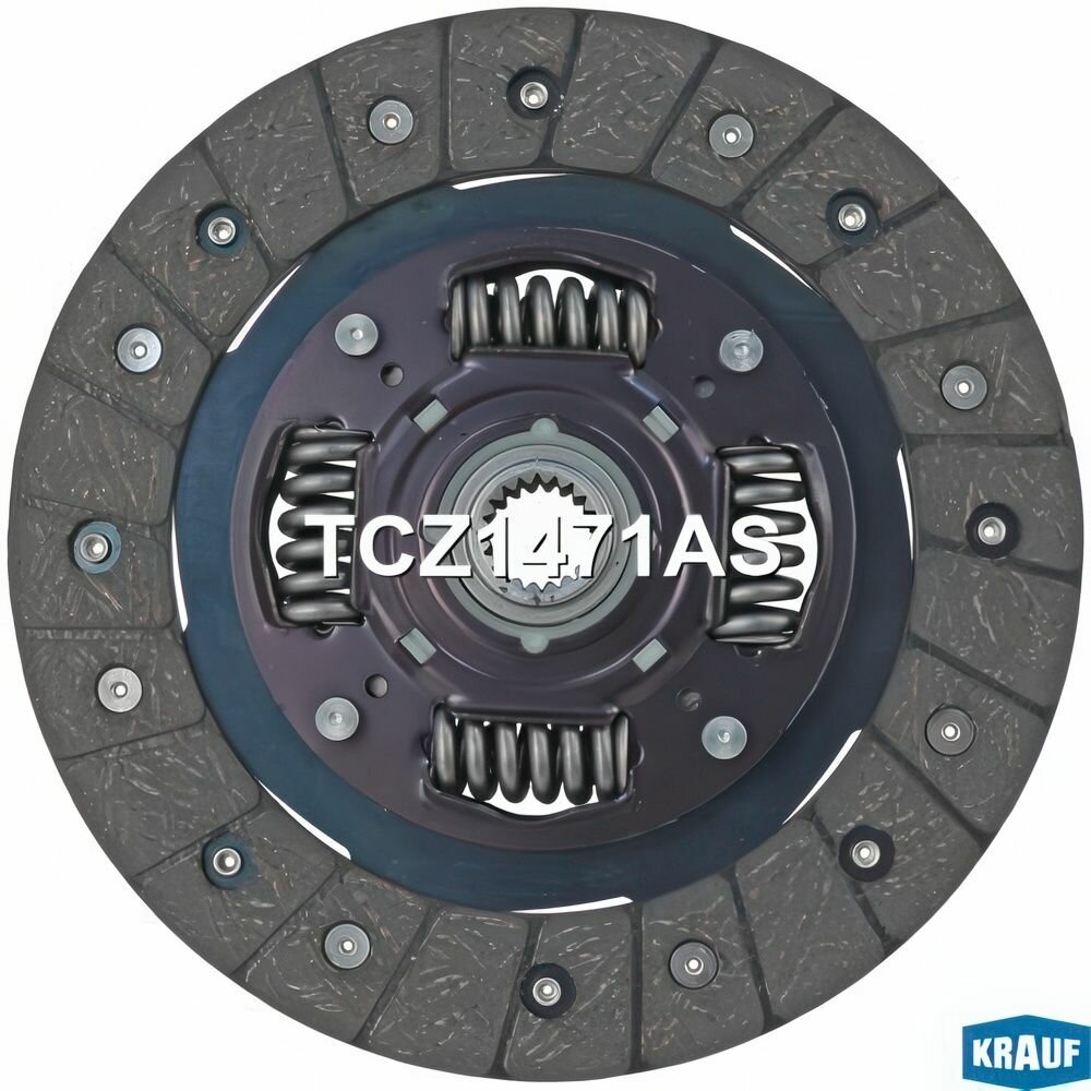 Диск сцепления ведомый, для Джили Емгранд, Вижн, Лифан X60, Солано арт TCZ1471AS