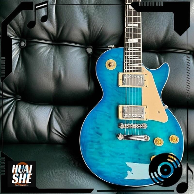 Smiger Электрогитара G9-P1_Голубой 6-струнная, корпус Махагони 39"