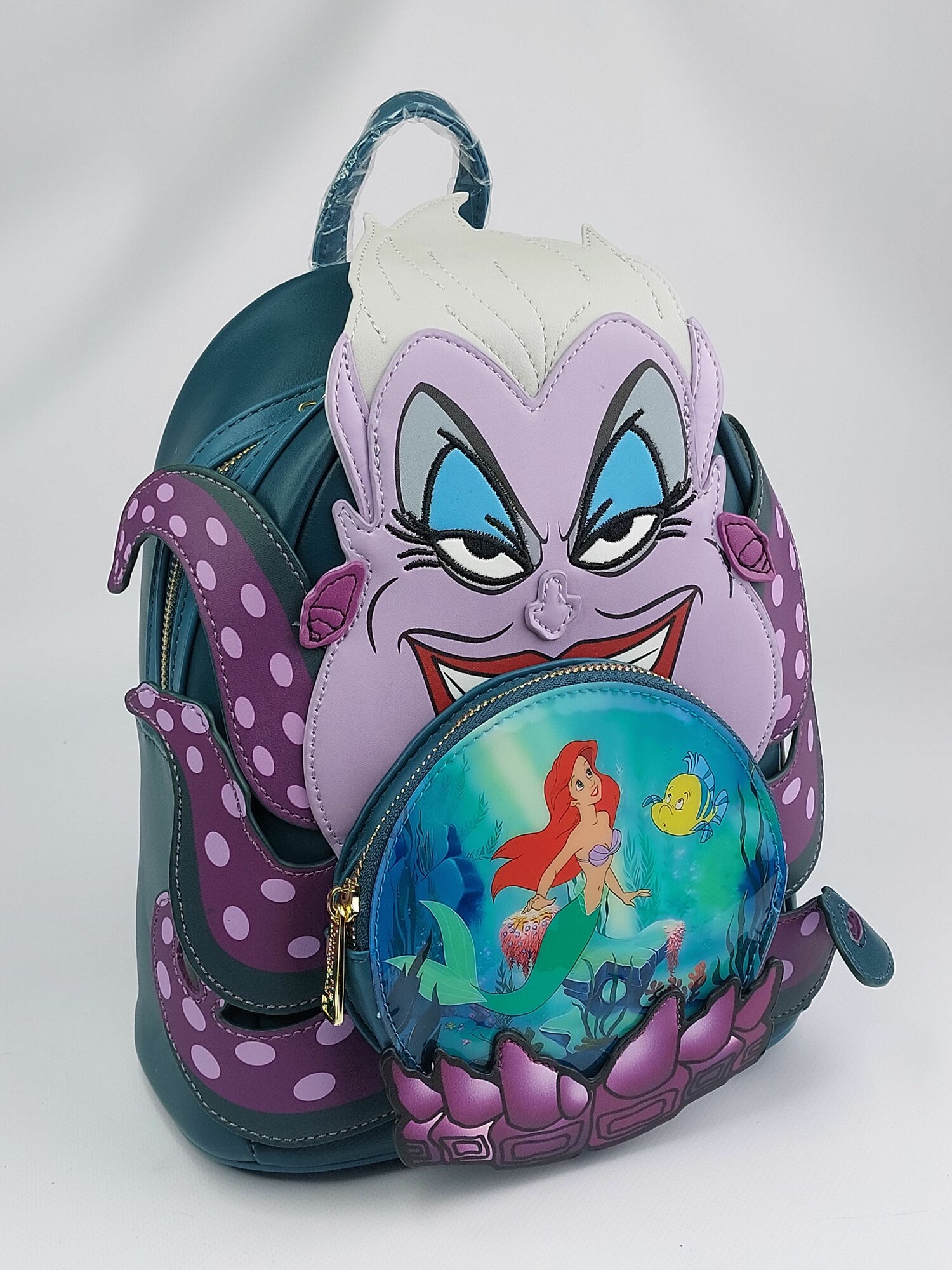 Сумка рюкзак Урсула и Ариэль (Disney Little Mermaid Ursula & Ariel) Loungefly
