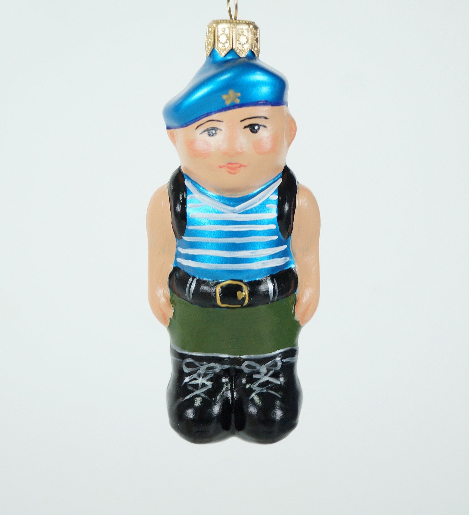 Елочная игрушка Десантник