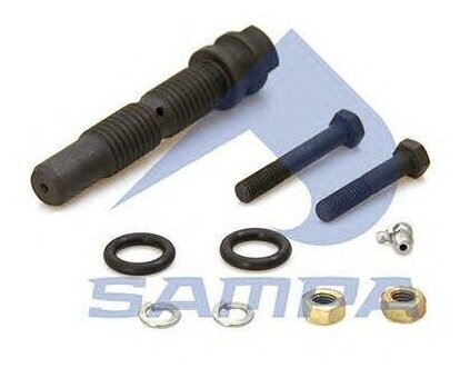 Р/к пальца рессоры без втулки!(мр)перед. M28x4/36.9x166Scania 92/93/112/113/124/142/144 SAMPA арт. 040529