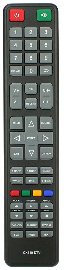 Пульт к Dexp CX510-DTV LCD Smart