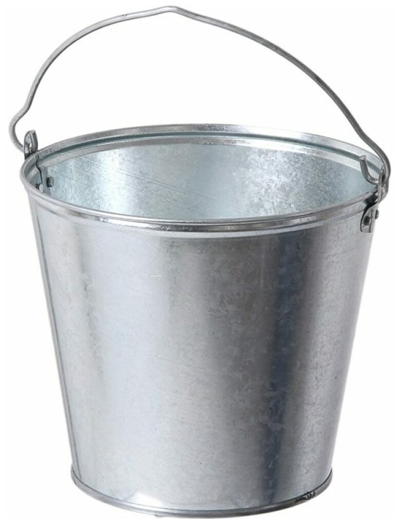 Оцинкованное ведро РемоКолор, 9л 62-1-009, для хозяйственно бытового использования, металлический, 9 л