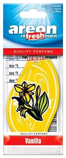 Ароматизатор на зеркало Areon Refreshment Mon classic Vanilla ваниль