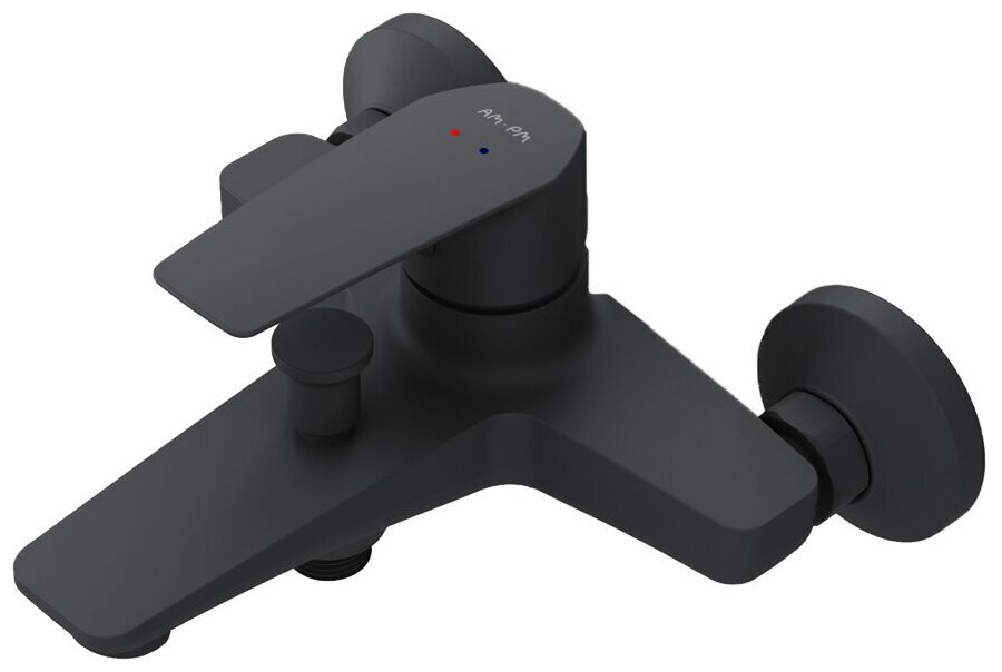 Смеситель для ванны AM.PM Gem черный