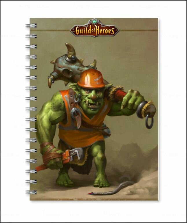 Тетрадь Guild of Heroes, Гильдия Героев №8, А4