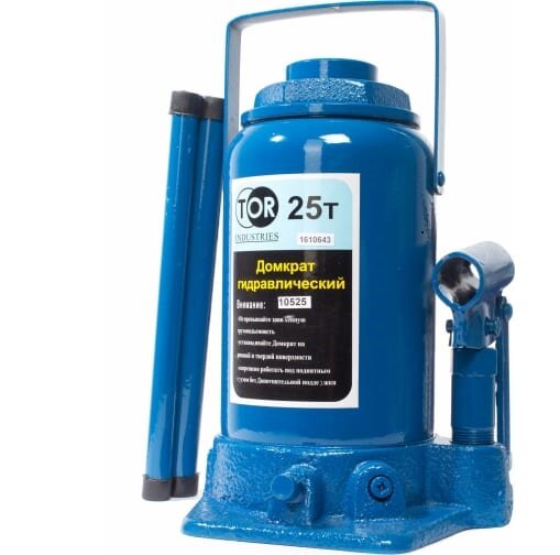 Домкрат гидравлический TOR ДГ-25 г/п 25,0 т
