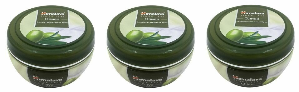 Himalaya Herbals Крем экстра питательный, с оливой, 50 мл, 3 шт
