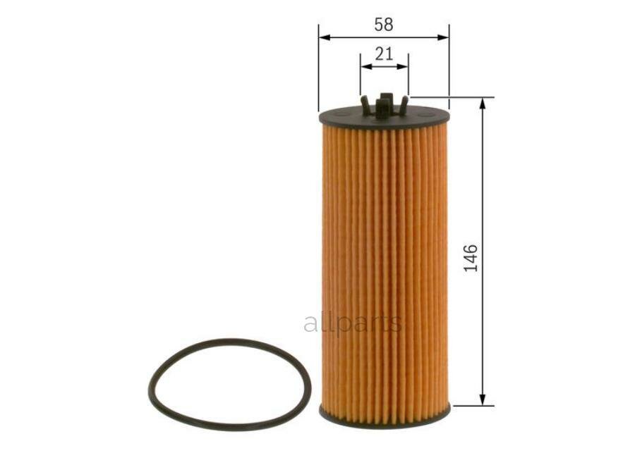BOSCH 'F026407237 Фильтр масляный м 278