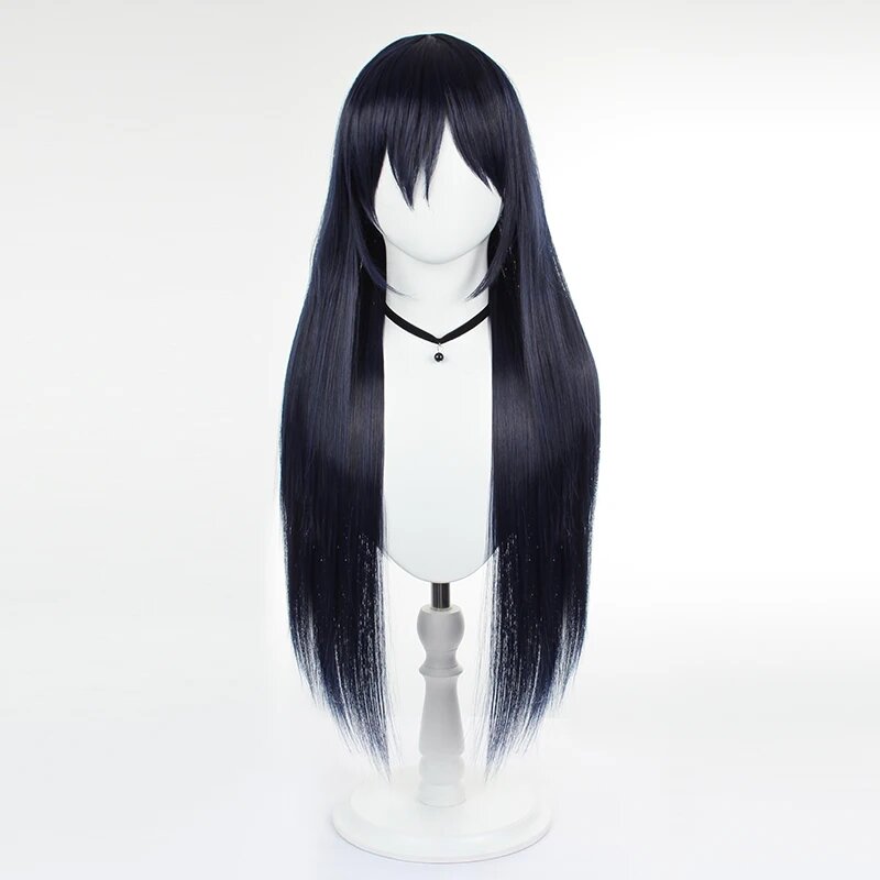 Yandere Simulator Ayano Aishi / Osana Najimi Косплей костюм Темно-синий, М, wig