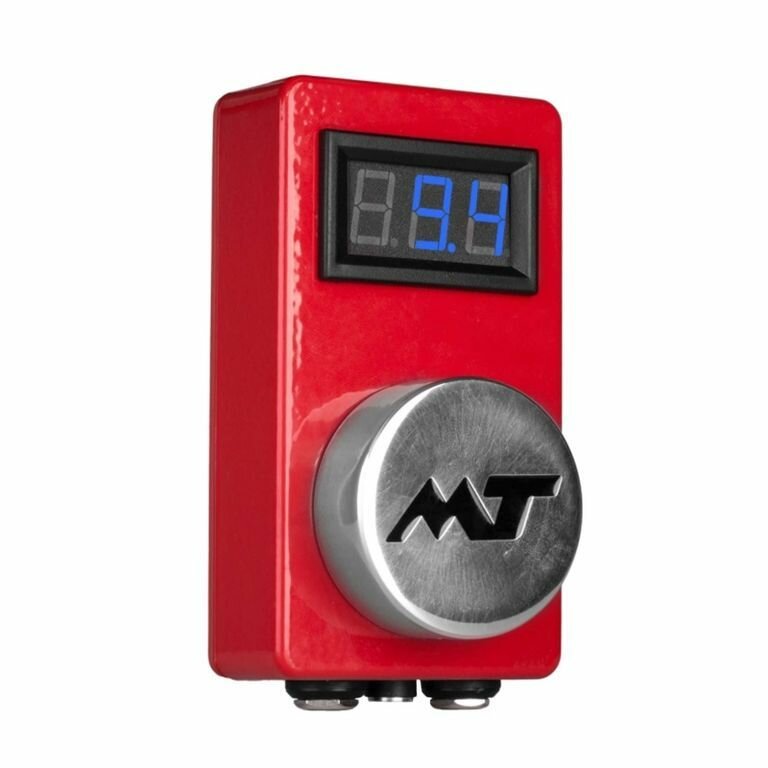Блок питания для тату и татуажа Mustang Tattoo MT Power Box Practic Red Neon