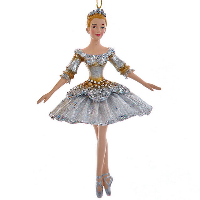 Елочная игрушка Балерина Ариэте: Berceuse 14 см, подвеска, Kurts Adler (Куртс Адлер), E0801-1