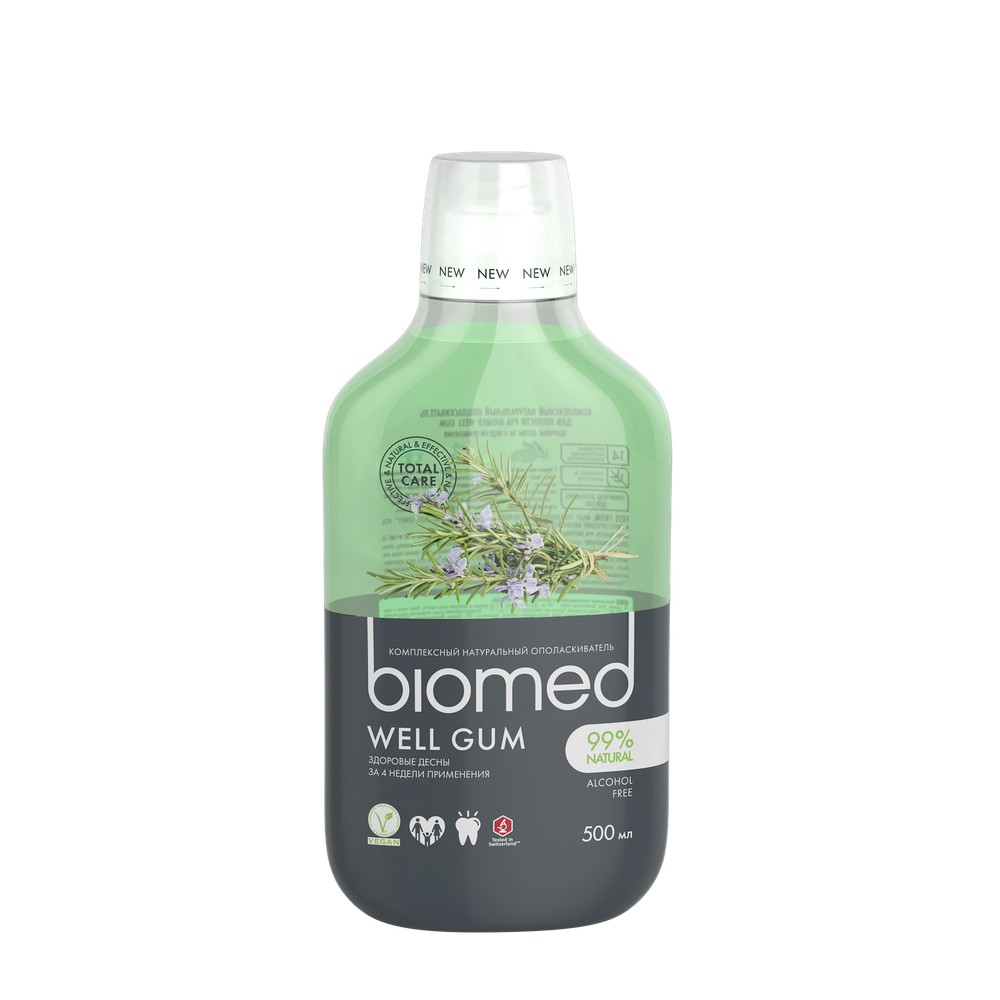 Ополаскиватель для полости рта BIOMED Well Gum, 500мл