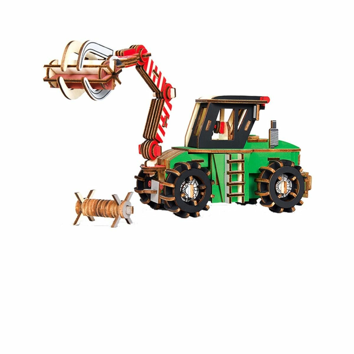 Деревянный конструктор Лесотехническая машина сборная модель, Чудо-дерево
