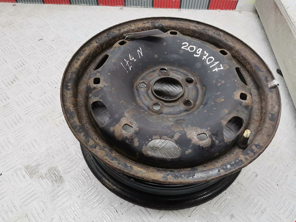 Диск колесный штампованный (железо) Volkswagen Golf 4 1J0601027P арт. 2097017