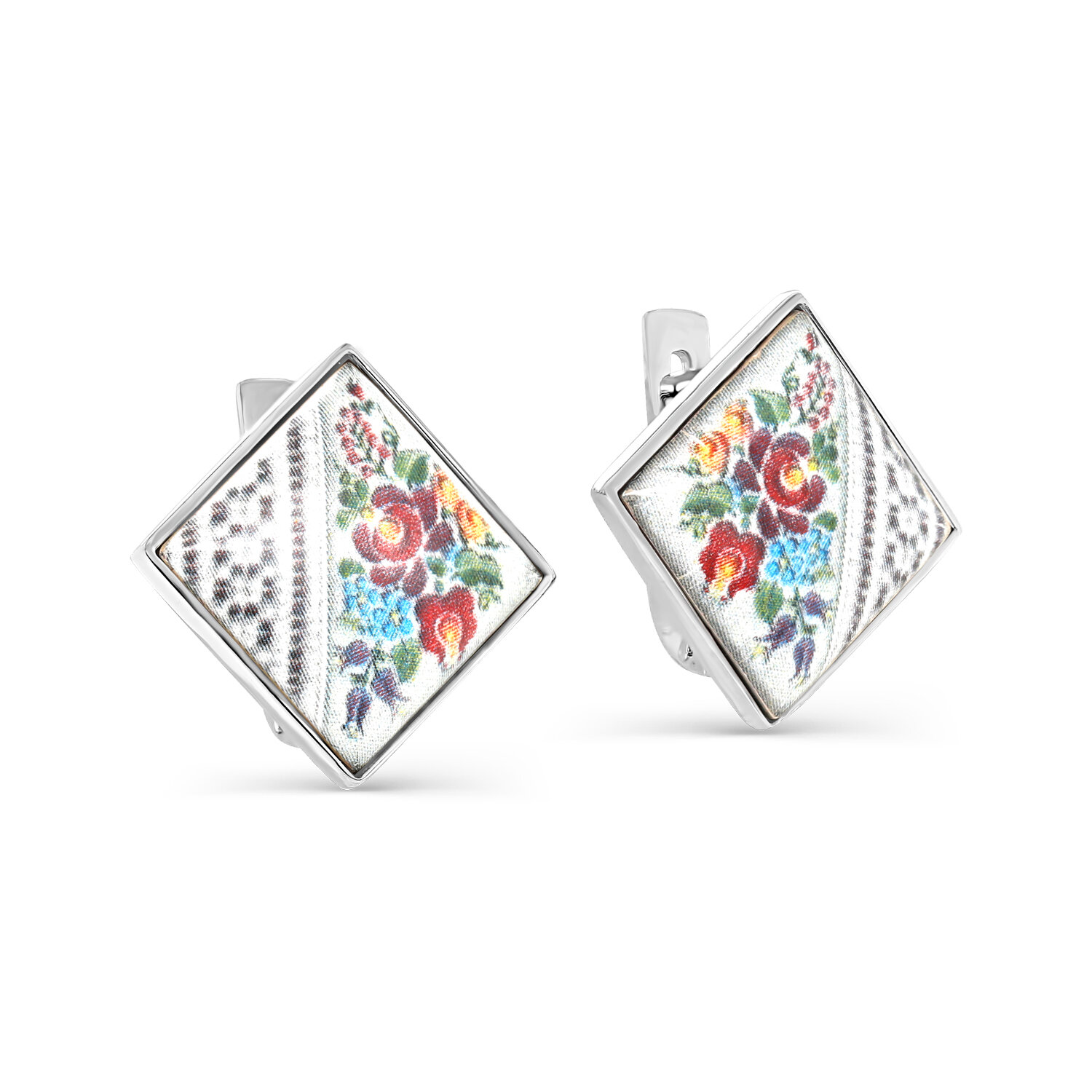 Серьги, серебро, 925 проба