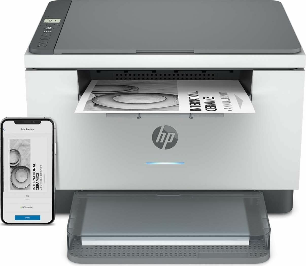 МФУ HP Europe M236dw, черно-белый, настольный, лазерный, Wi-Fi
