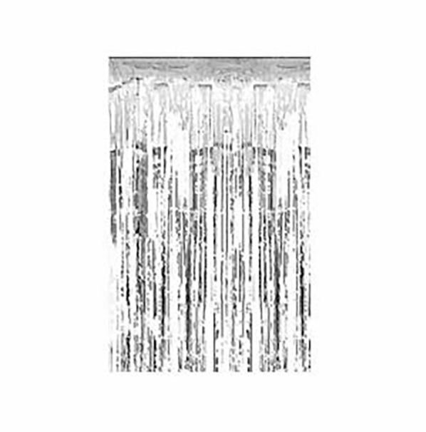 Дождик Серебряный (40*50 см) / 10 шт. / Веселуха