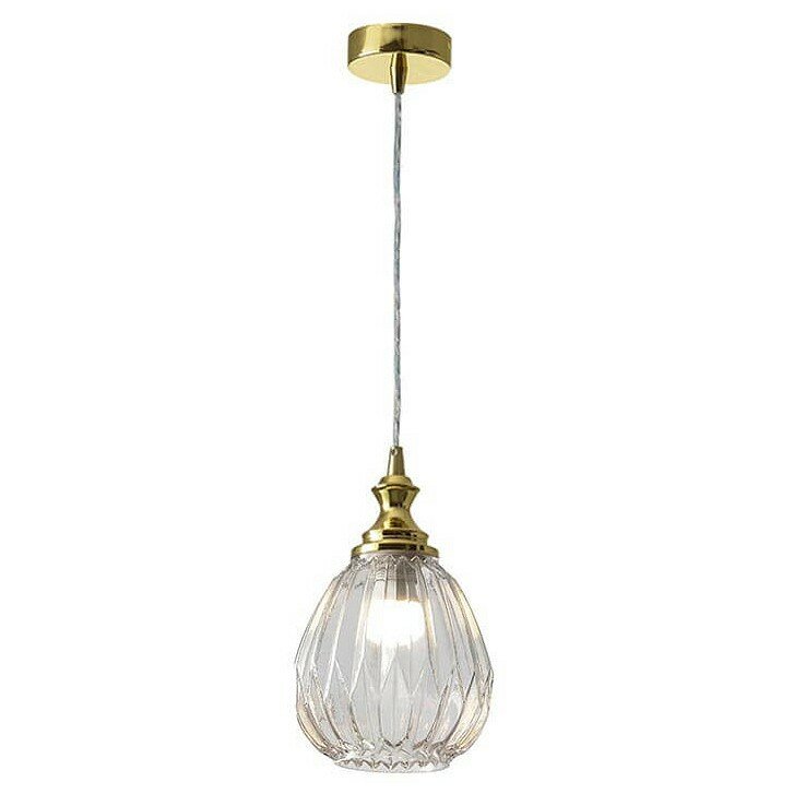 Подвесной светильник Newport 6140 6142/S gold/clear