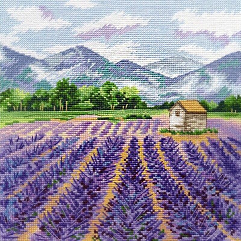 Вышивка крестом Прованс, размер рисунка 14CT 33*33CM 24цвета