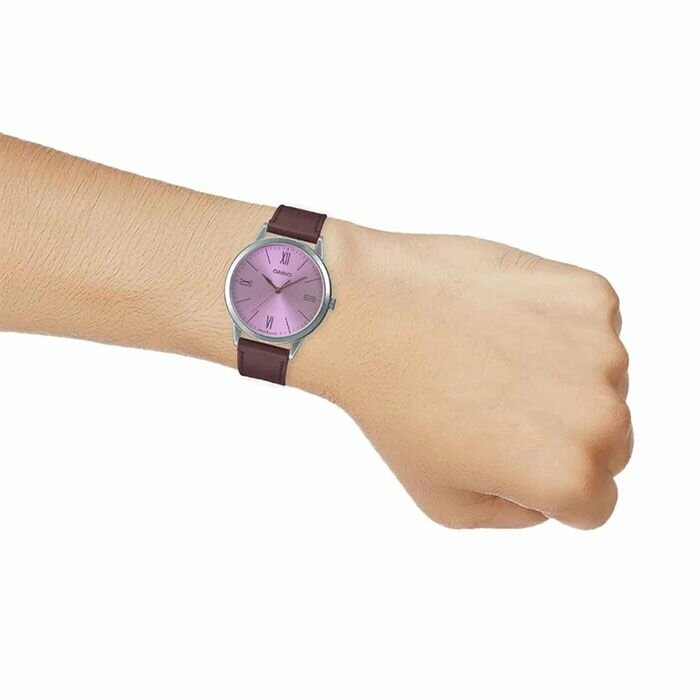 CASIO, фиолетовый, коричневый — фото 1