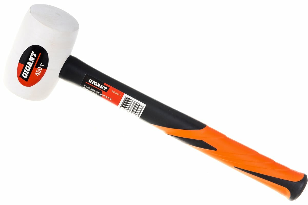 Gigant Резиновый молоток белый 450 грамм WRH450-1