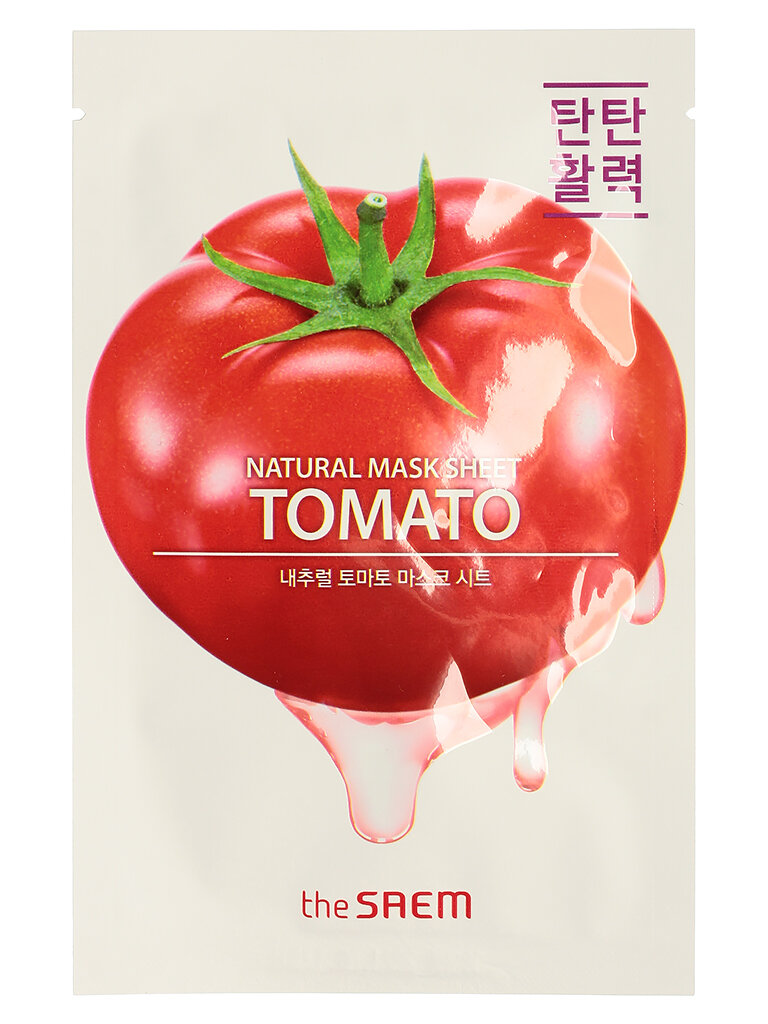 Тканевая маска с экстрактом томата The SAEM N Natural Tomato Mask Sheet (21 мл)