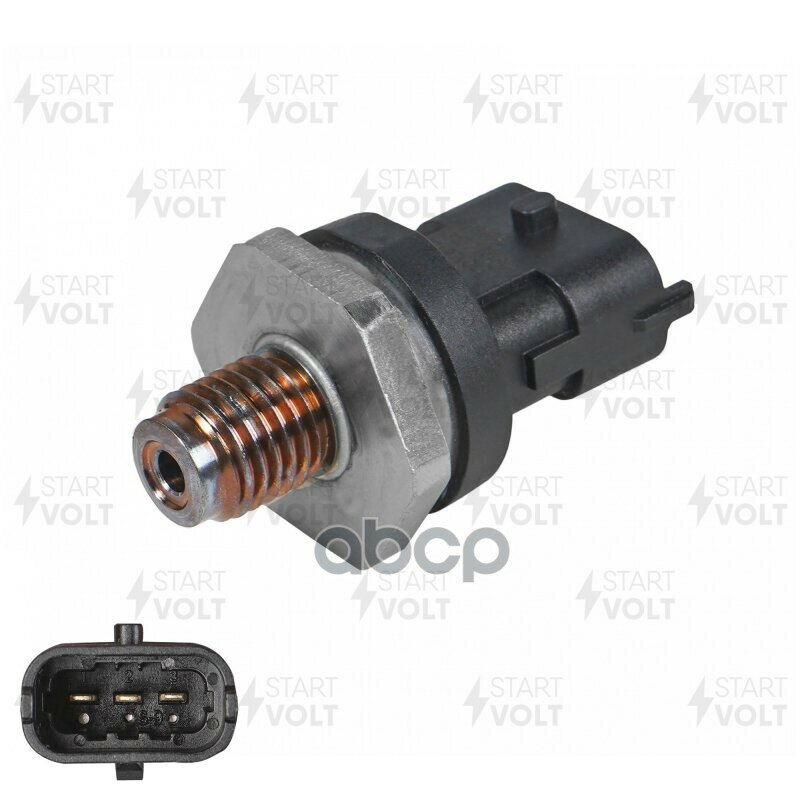 Датчик давления топлива для а/м Hyundai Santa Fe (01-)/BMW X5 E53 (00-) 2.0D/3.0D (FPS 0012) STARTVOLT арт. fps-0012
