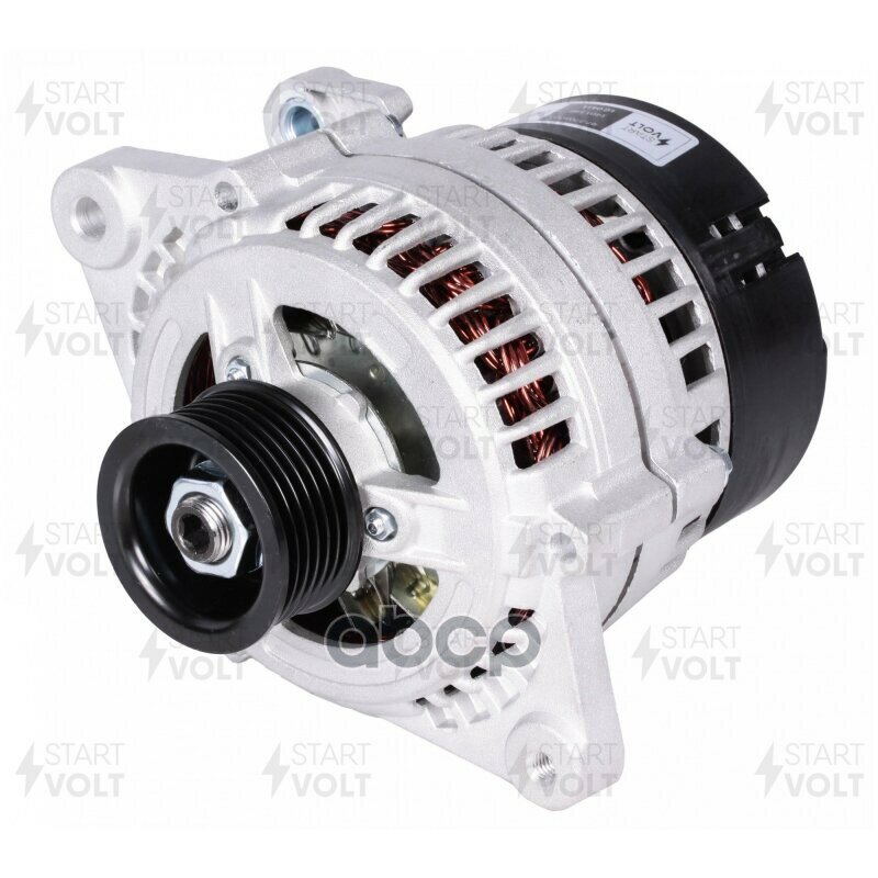 Генератор ZAZ Sens 02-, Таврия 1102 с ГУР руч. шкив 135 A Startvolt STARTVOLT арт. LG0411