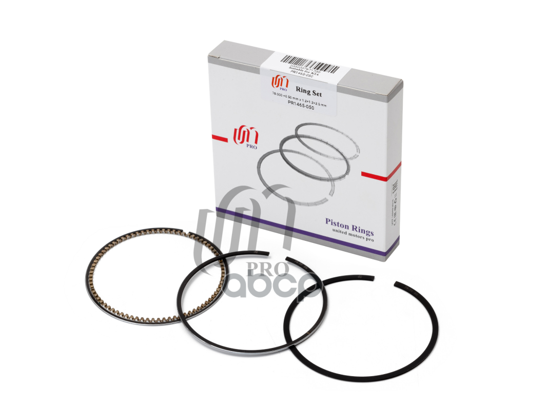 Кольца поршневые, комплект United Motors арт. PR1465-050
