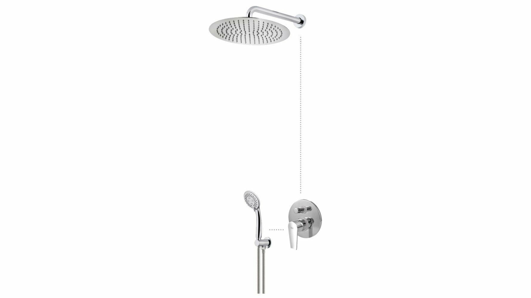 Встроенная душевая система Teka CALVIA COMBO 321720220