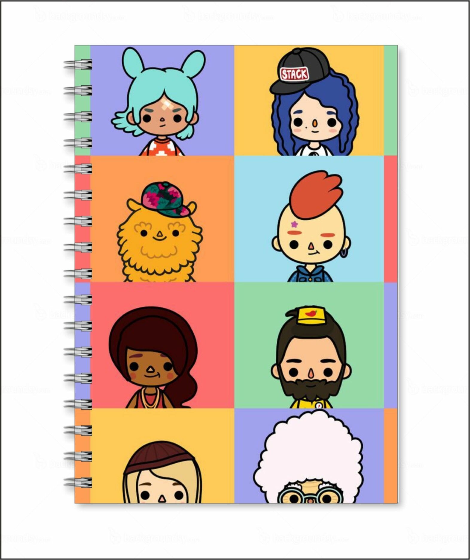 Тетрадь формата А5 "Тока Бока"