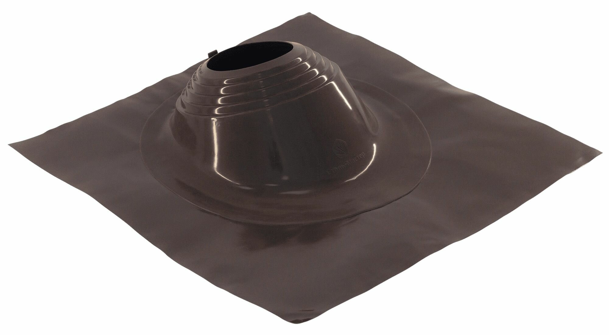 Манжета кровельная угловая 200-280 мм №2R цвет коричневый RAL 8017