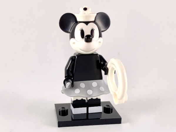 Минифигурка Lego coldis2-2 Vintage Minnie, Disney, Series 2 (Complete Set with Stand and Accessories)