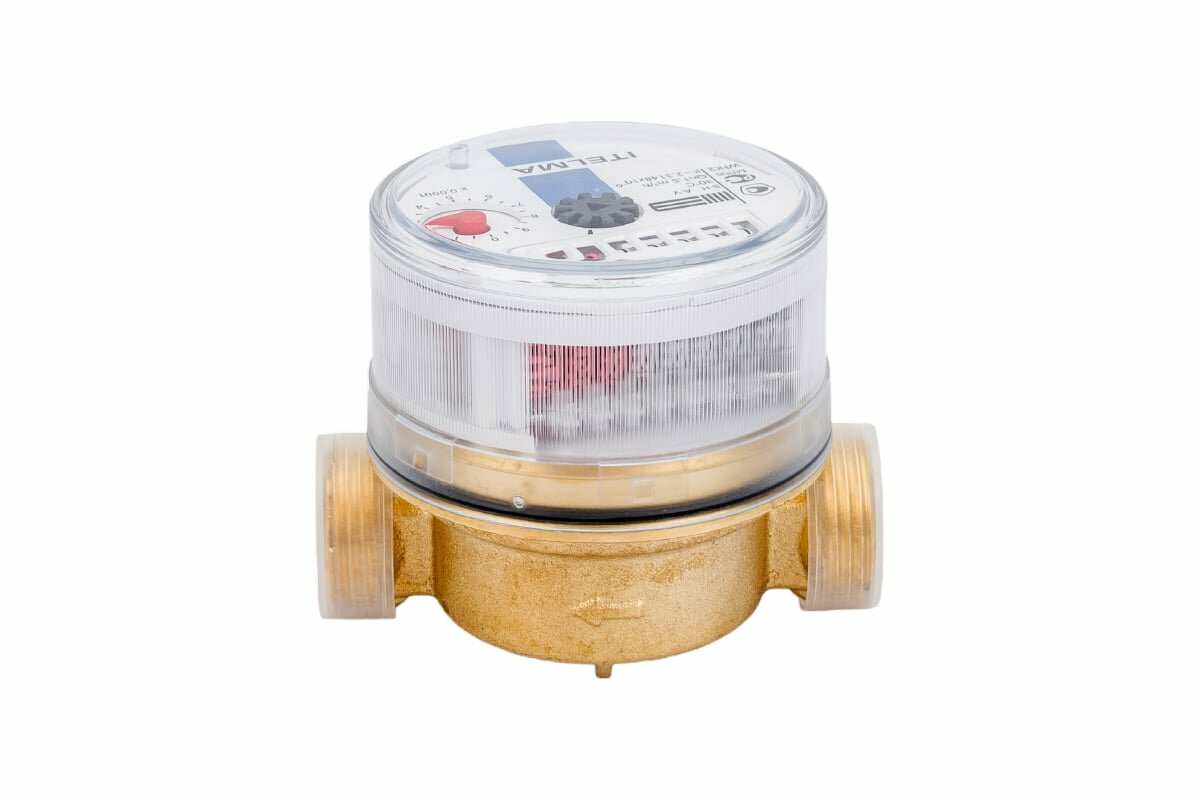 ITELMA счетчик холодной воды WFK20. D080 Ду15 мм L80 мм Qном 1,5 м3/ч для квартир